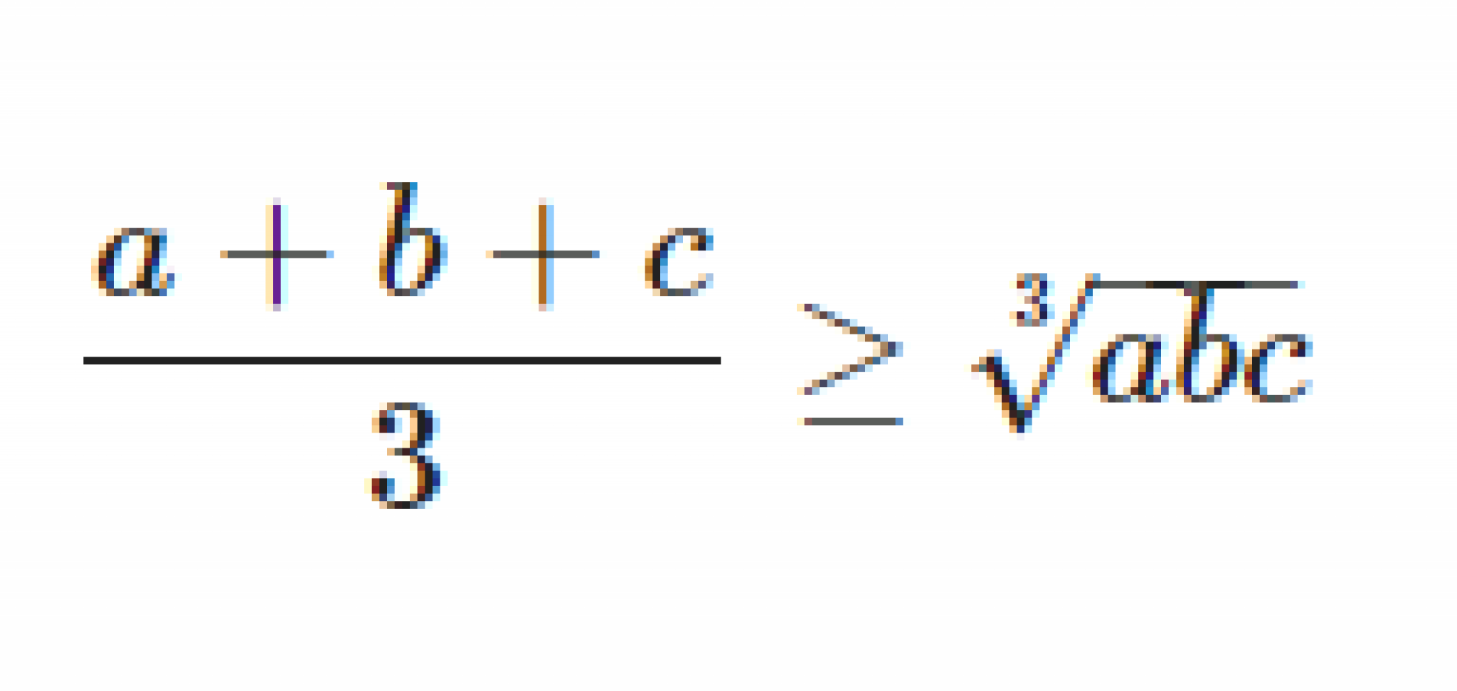 Bất đẳng thức Cosin ( Cauchy ) Cho 2 số, Cho 3 số Toán Lớp 8, Lớp 9, Lớp 10