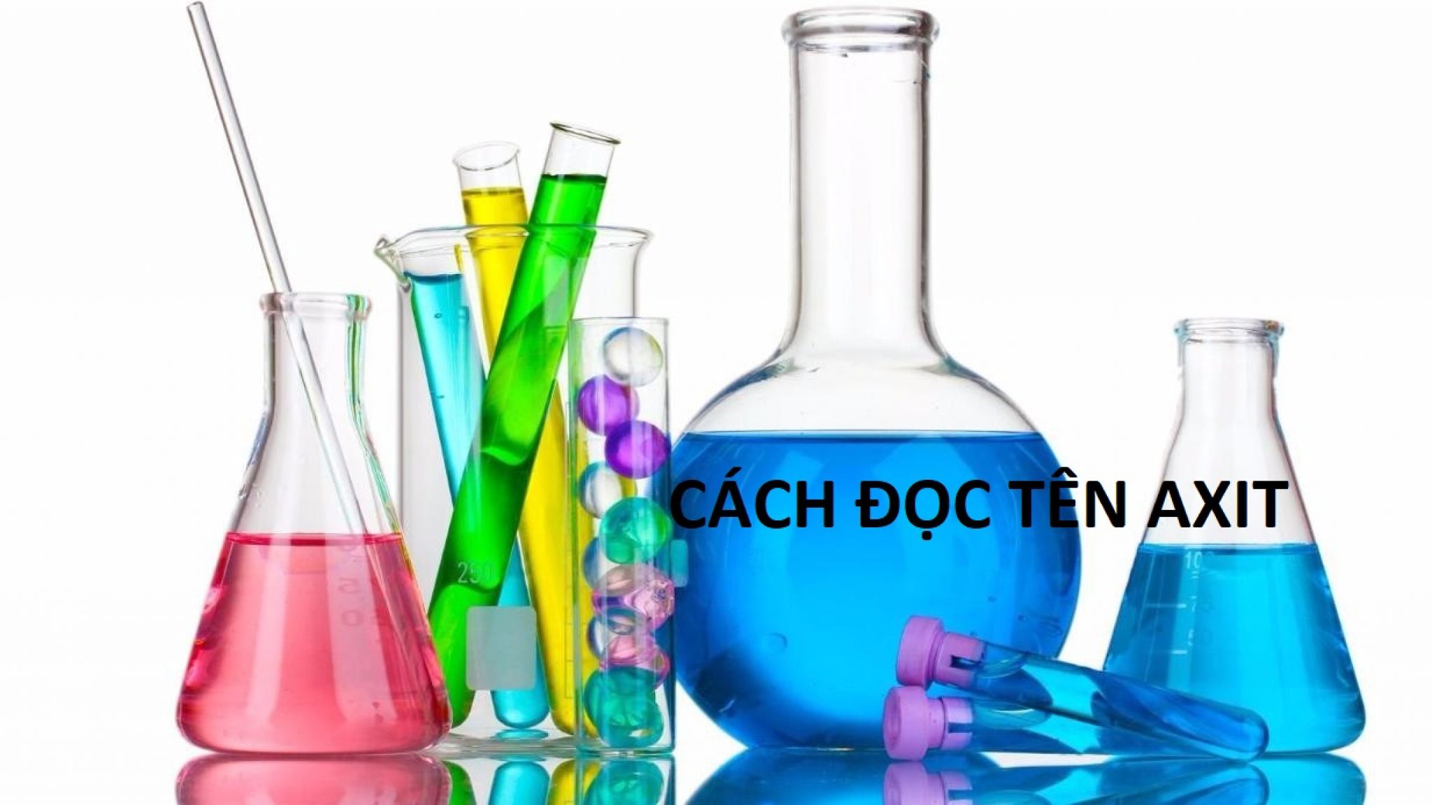 Cách đọc tên Axit ? Cách đọc tên gốc Axit, Axit Hữu cơ - Hóa lớp 8