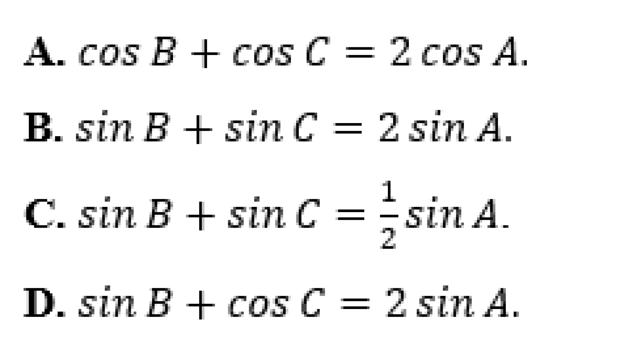 Định lý Cosin trong tam giác thường và hệ quả của định lý Cosin