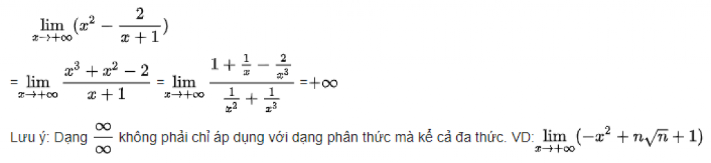 Cách tính lim bằng tay của hàm số, bằng phương pháp thủ công đơn giản nhất