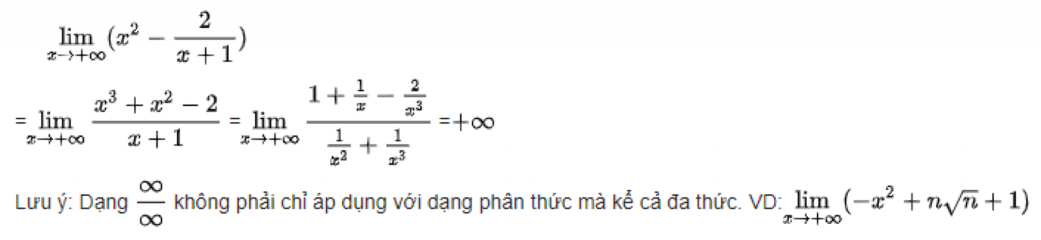 Cách tính lim bằng tay của hàm số, bằng phương pháp thủ công đơn giản nhất