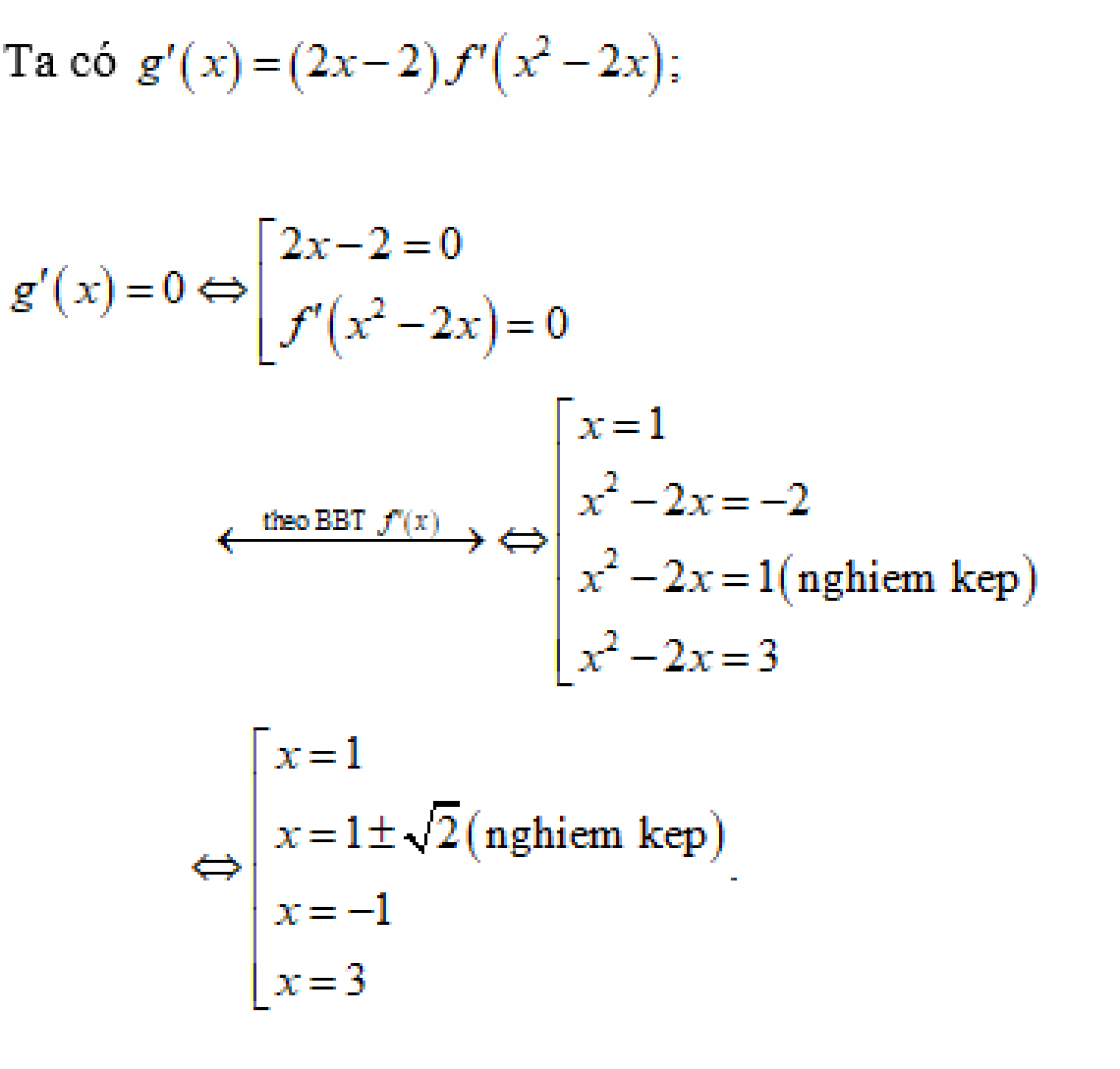 Cực trị hàm hợp là gì ? Hướng dẫn các bước tìm cực trị của hàm hợp chi ...