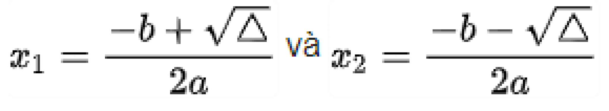 Giải phương trình bậc 2 Lớp 7, Lớp 9, Lớp 10 bằng Delta, Delta phẩy