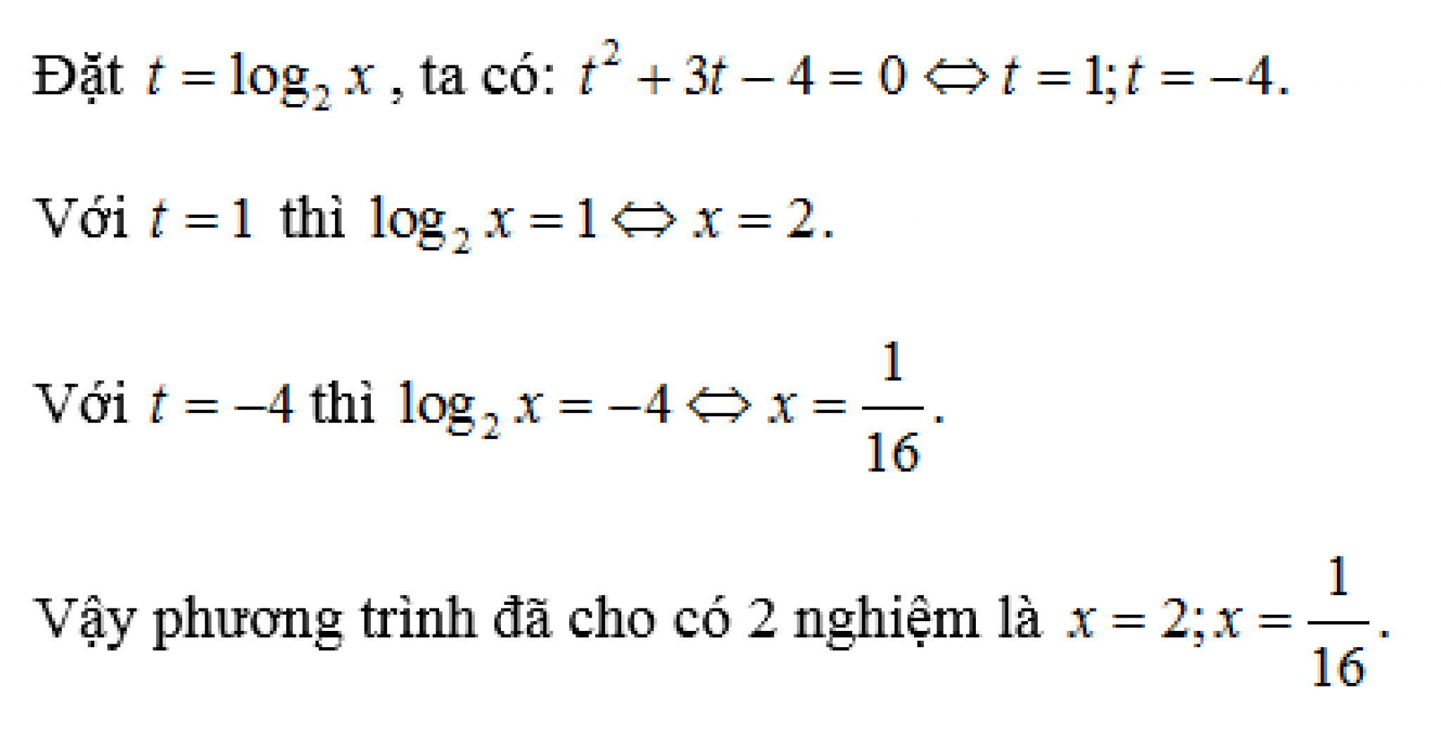 Phương trình Logarit cơ bản với những phương pháp giải đơn giản kèm bài tập
